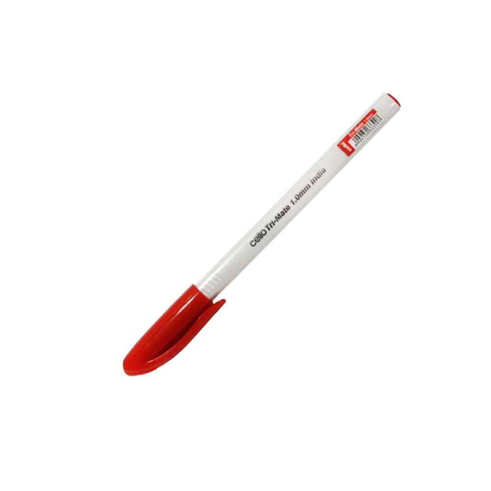 Cello Tri-Mate Pen - Red - eStationary